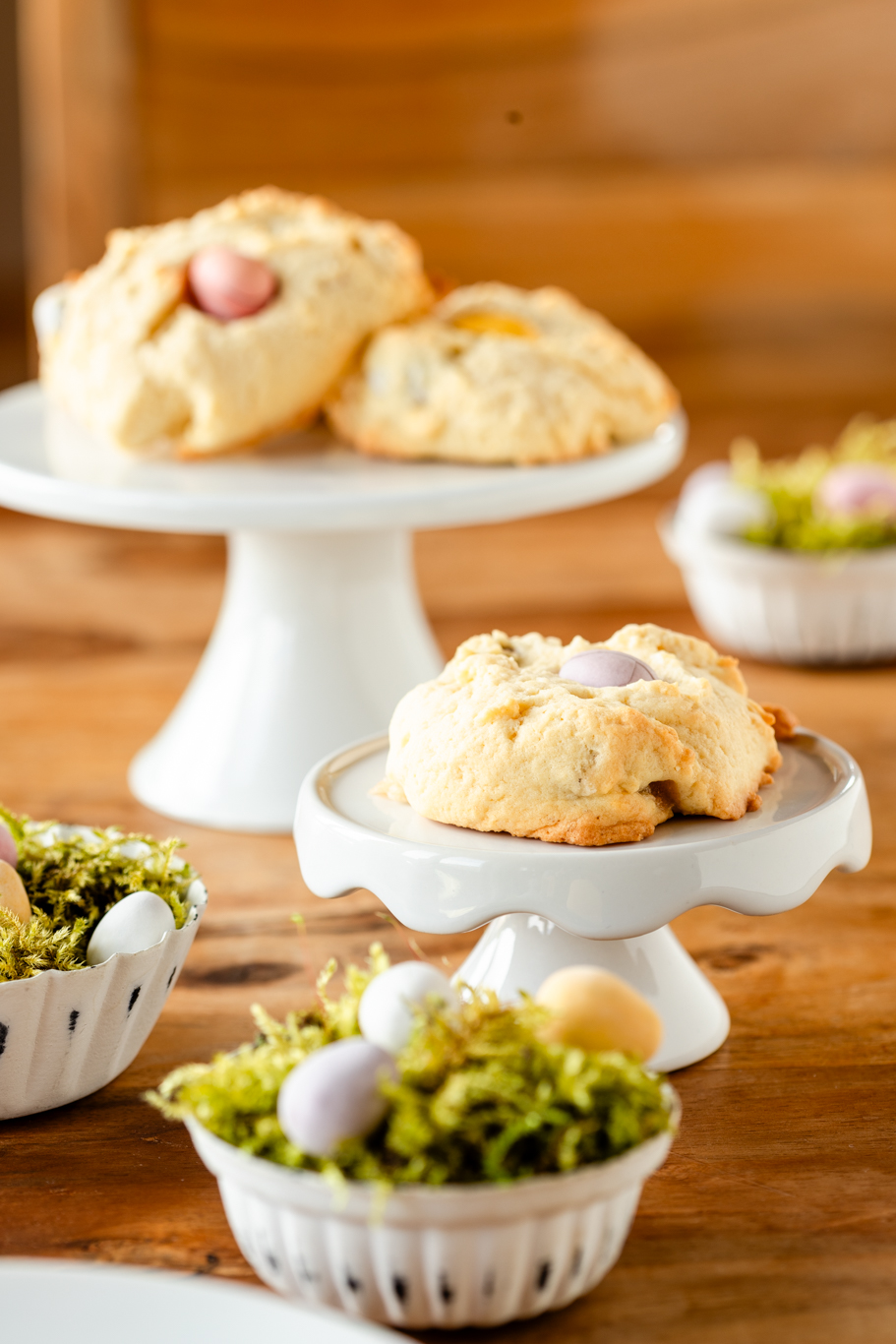 Eierlikör-Oster-Cookies [Backen für Ostern]